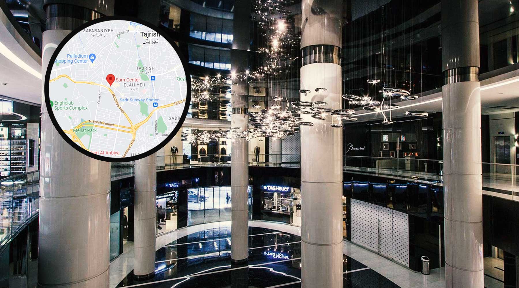 معرفی سام سنتر، ساعات کاری و آدرس و عکس